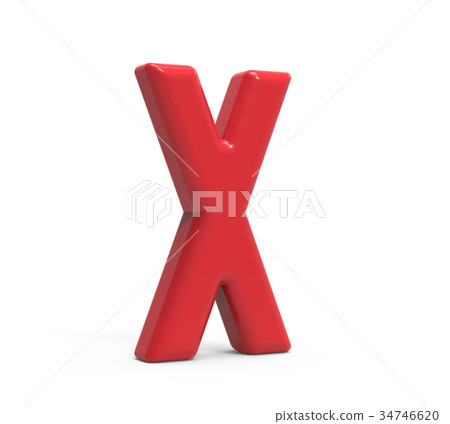 red letter X - Stock Illustration [34746620] - PIXTA