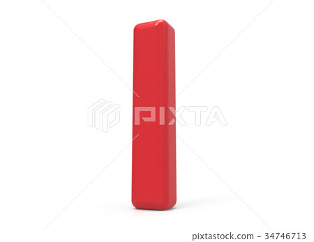 red letter I - Stock Illustration [34746713] - PIXTA