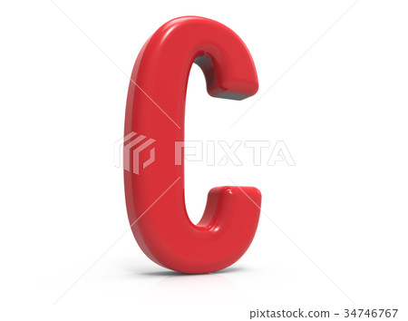 red letter C - Stock Illustration [34746767] - PIXTA