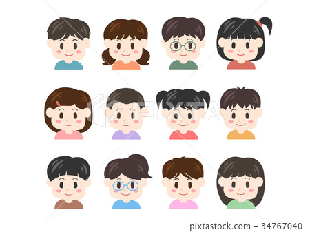 Children illustration set - Stock Illustration [34767040] - PIXTA