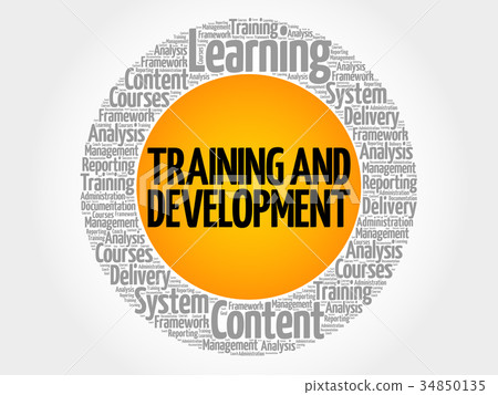 Training and Development circle - Stock Illustration [34850135] - PIXTA