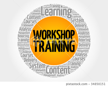 Workshop Training circle - Stock Illustration [34850151] - PIXTA