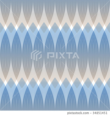 Abstract seamless blue pattern, geometric shapes - Stock Illustration ...