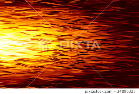 Fire flame. Abstract vector wave background - Stock Illustration ...