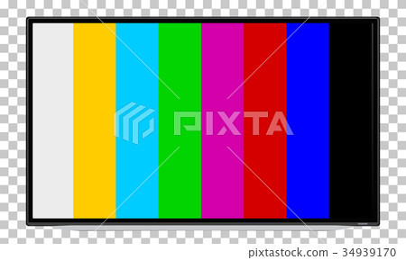 TV, television, device screen with control picture - Stock Illustration ...