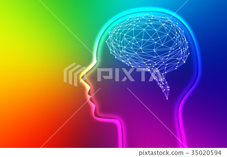 Illustration material: colorful artificial... - Stock Illustration ...