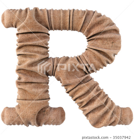 alphabet burlap - Stock Illustration [35037942] - PIXTA