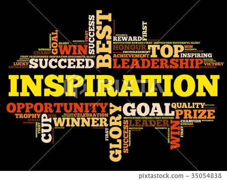 Inspiration word cloud - Stock Illustration [35054838] - PIXTA