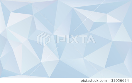 Low poly digital polygonal background - Stock Illustration [35056654 ...