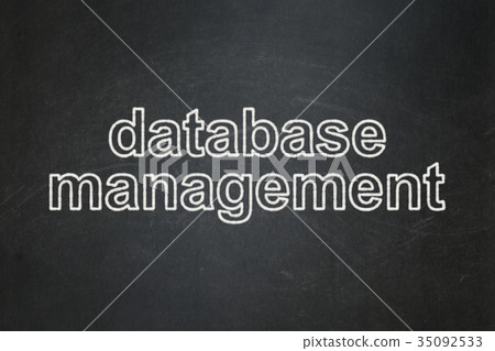 Programming concept: Database Management on-插圖素材 [35092533] - PIXTA圖庫