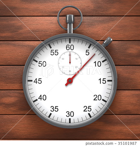 Stopwatch on the table - Stock Illustration [35101987] - PIXTA