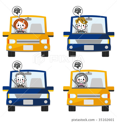 Driving driver set - Stock Illustration [35102601] - PIXTA