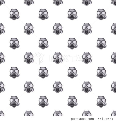 Gas mask pattern - Stock Illustration [35107674] - PIXTA
