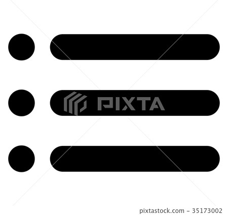menu expand icon on white background - Stock Illustration [35173002 ...