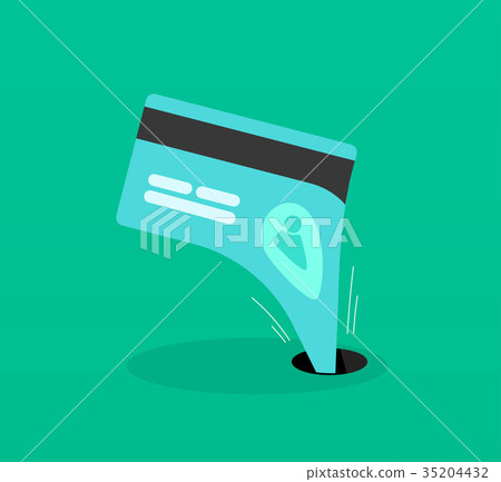 Abstract identity theft, business fraud money - Stock Illustration ...