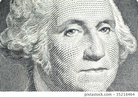 George Washington Dollar Bill Portrait