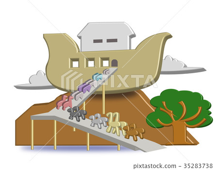Semisolid-Noah's Way - Stock Illustration [35283738] - PIXTA