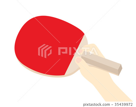 Table tennis pen racket - Stock Illustration [35439972] - PIXTA