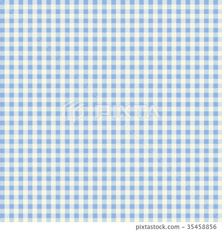Blue check pattern - Stock Illustration [35458856] - PIXTA