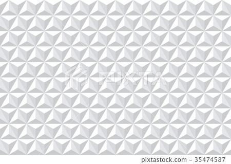 White 3d pattern. - Stock Illustration [35474587] - PIXTA