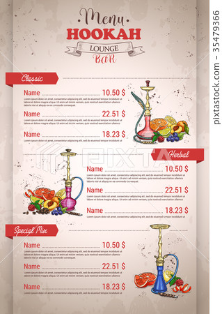 Vector vertical color menu design - Stock Illustration [35479366] - PIXTA