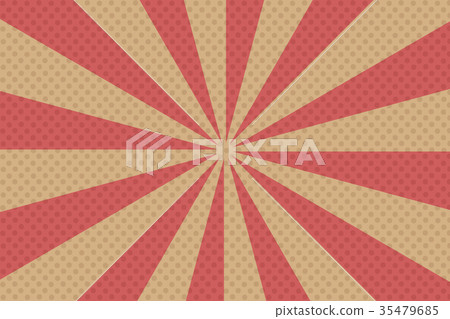 pop art rays background - Stock Illustration [35479685] - PIXTA