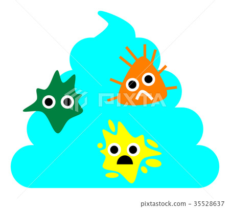 Illustration of defecation - Stock Illustration [35528637] - PIXTA