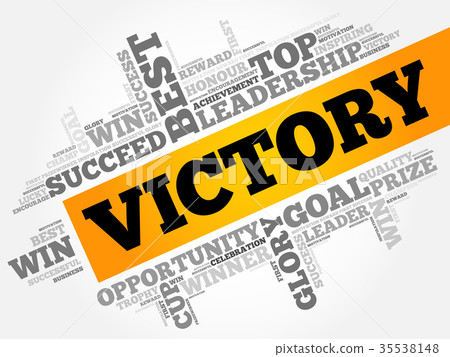 Victory word cloud - Stock Illustration [35538148] - PIXTA