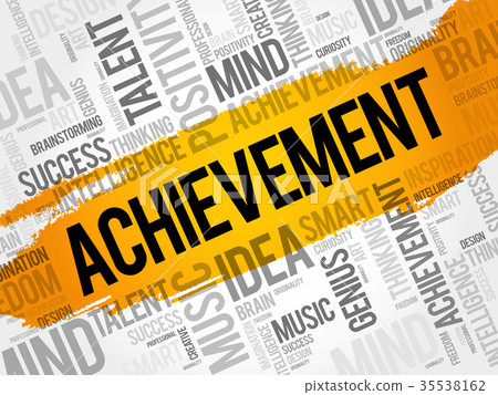 Achievement word cloud collage - Stock Illustration [35538162] - PIXTA