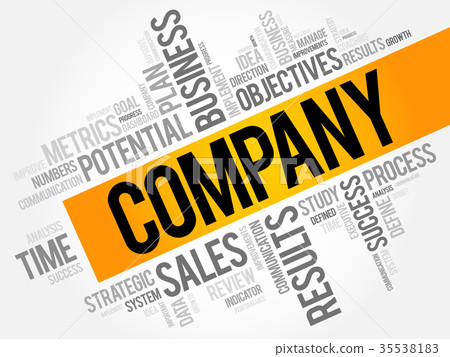 Company word cloud collage - Stock Illustration [35538183] - PIXTA