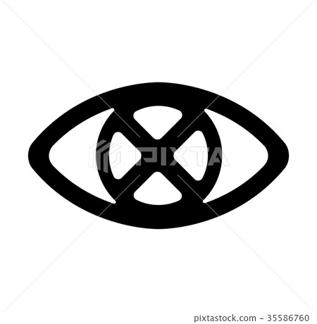 Eye/Hide icon - Stock Illustration [35586760] - PIXTA