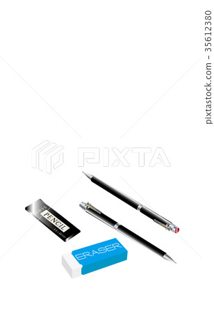 Office writing instrument mechanical pencil - Stock Illustration ...