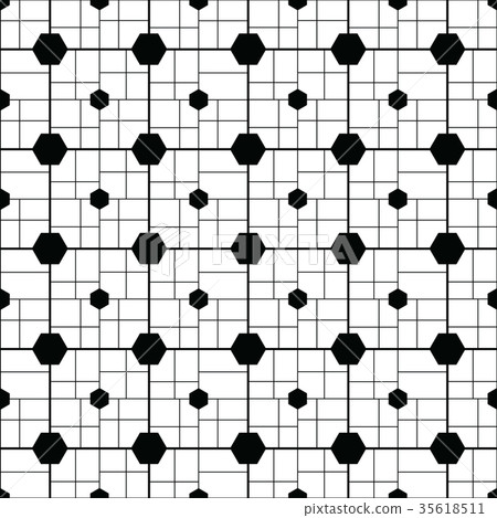 Vector seamless pattern - Stock Illustration [35618511] - PIXTA