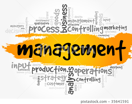 MANAGEMENT word cloud collage - Stock Illustration [35641591] - PIXTA