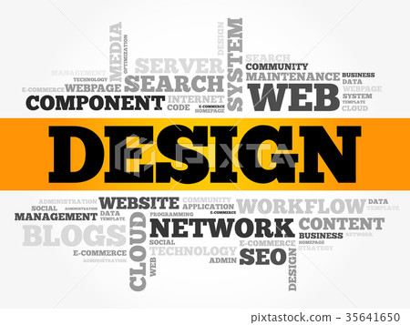 DESIGN word cloud - Stock Illustration [35641650] - PIXTA