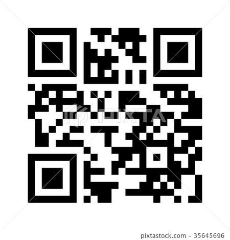 QR code Merry Christmas. EPS 10 vector - Stock Illustration [35645696 ...