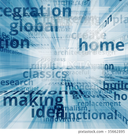 Abstract futuristic concept 3d rendering - Stock Illustration [35662895 ...