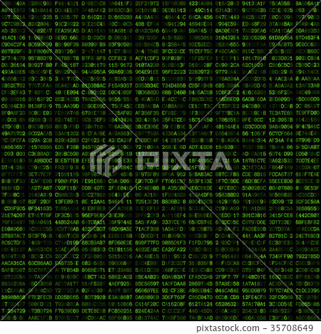 hex code abstract seamless pattern. - Stock Illustration [35708649] - PIXTA
