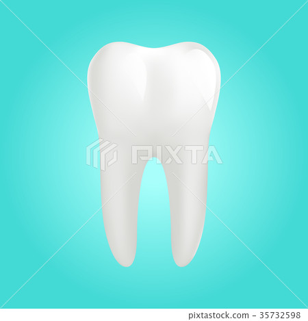 White molar tooth poster template - Stock Illustration [35732598] - PIXTA