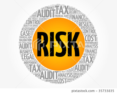 RISK word cloud collage - Stock Illustration [35733835] - PIXTA