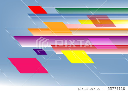Many Colors Tone Abstract Background and Texture.-插圖素材 [35773118] - PIXTA圖庫