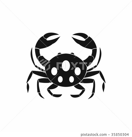 Crab icon, simple style - Stock Illustration [35850304] - PIXTA