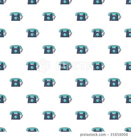 Toy telephone pattern seamless - Stock Illustration [35858008] - PIXTA