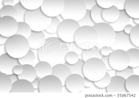 Abstract paper circle design background texture. - Stock Illustration ...