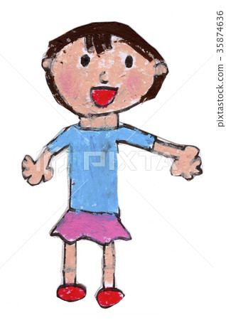 Child illustrations - Stock Illustration [35874636] - PIXTA