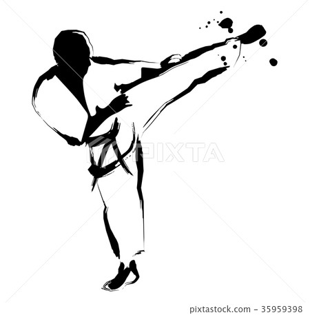 karate, empty hand, martial arts - Stock Illustration [35959398] - PIXTA