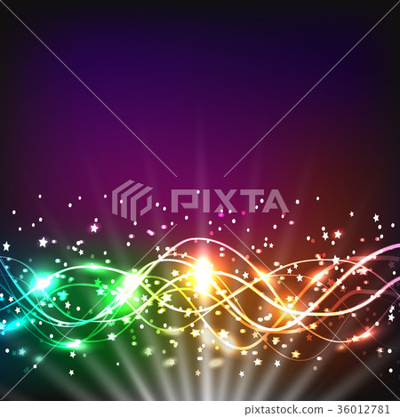 Energy of movement and beauty. Abstract - Stock Illustration [36012781 ...