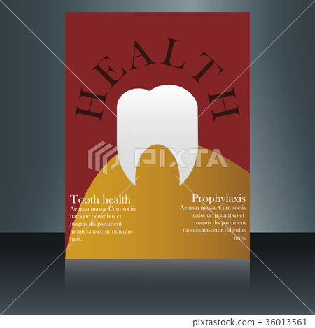 Medical Brochure Design Template. Flyer with-插圖素材 [36013561] - PIXTA圖庫