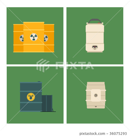 Oil drums container fuel cask storage rows steel - Stock Illustration ...