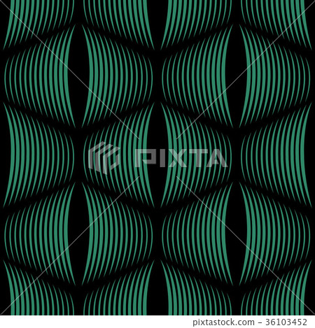 Seamless retro green pattern Background - Stock Illustration [36103452 ...